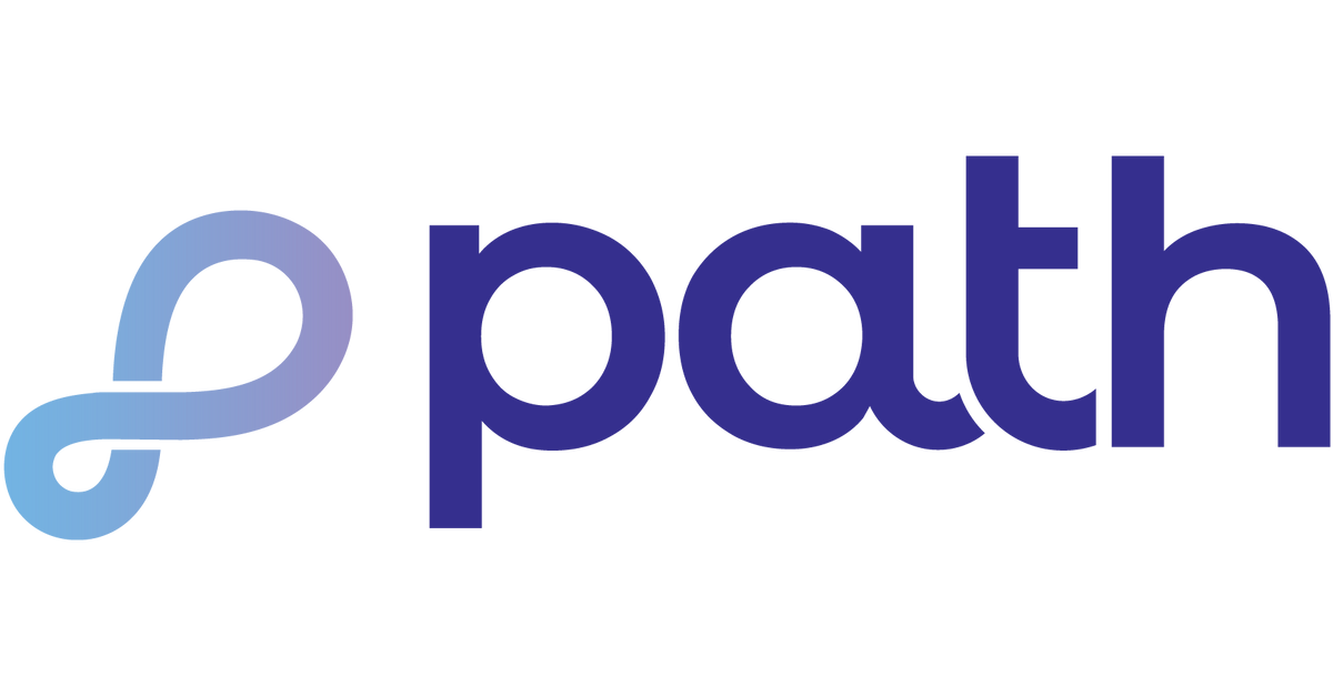 path logo font